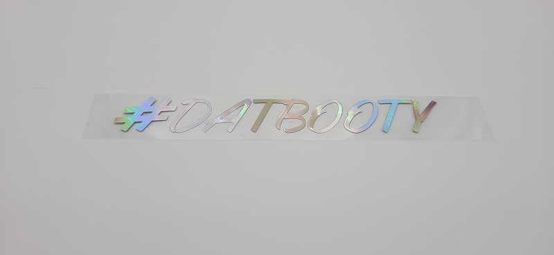#Datbooty Sticker – DeinFahrzeugDesign